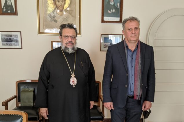 Εθιμοτυπική επίσκεψη του νέου αντιπεριφερειάρχη στον Μητροπολίτη ...