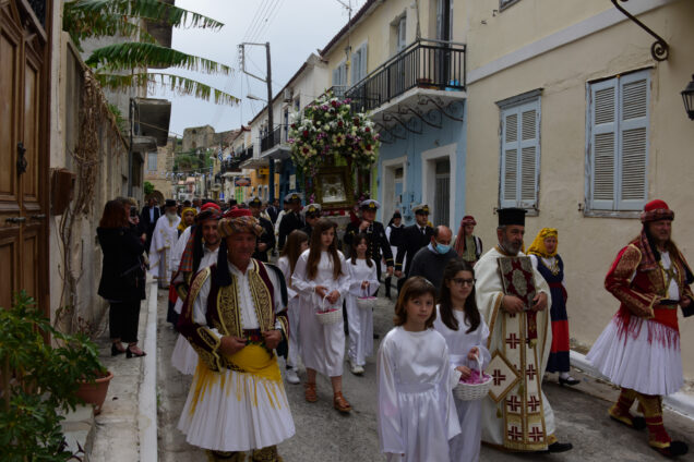 Την Πολιούχο της Παναγία Ελεήστρια εόρτασε η Κορώνη - BEST TV Καλαμάτα