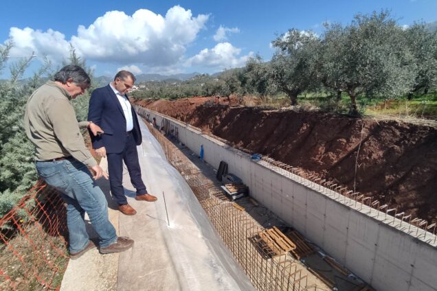 Με γοργούς ρυθμούς εξελίσσεται το μεγάλο αντιπλημμυρικό έργο ανατολικά ...