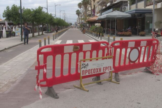 Στην κυκλοφορία από αύριο η ανάπλαση στην οδό Ναυαρίνου - BEST TV Καλαμάτα