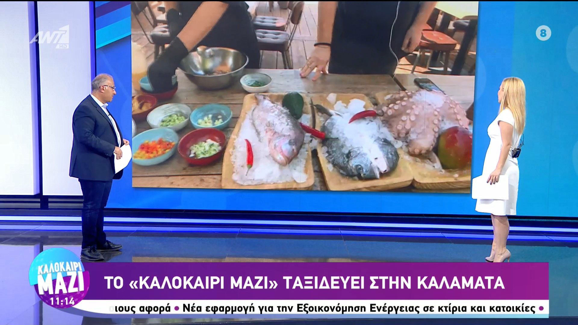 Η εκπομπή του ΑΝΤ1 “Καλοκαίρι Μαζί” επισκέφτηκε το Poseidon Ocean View ...