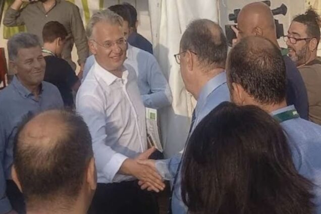 Στην “Filiatra AgroVision 2023” ο Δημήτρης Πτωχός -Θερμή χειραψία με ...