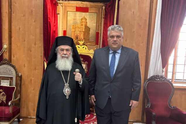 Στην Κνεσέτ, στο ισραηλινό Πεντάγωνο και στο Πατριαρχείο Ιεροσολύμων ο ...