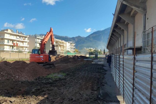 Ξεκίνησαν οι εργασίες για το νέο κλειστό προπονητήριο της Καλαμάτας ...