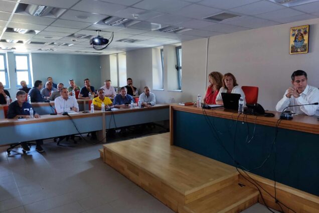 Ευρεία σύσκεψη στο Δημαρχείο για τα Τοπικά Πολεοδομικά Σχέδια των Δ.Ε ...