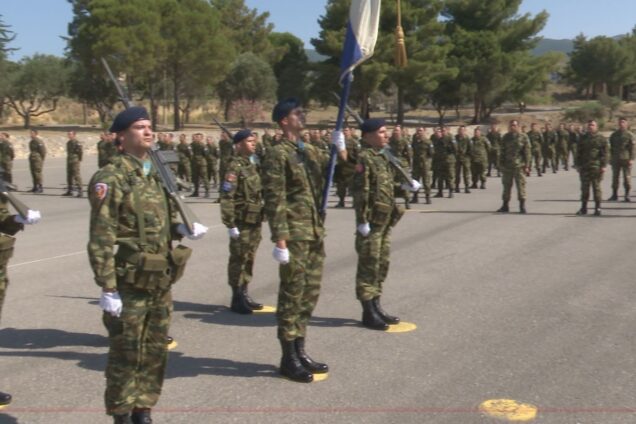 Τελετή ορκωμοσίας στο στρατόπεδο Παπαφλέσσα (video) - BEST TV Καλαμάτα